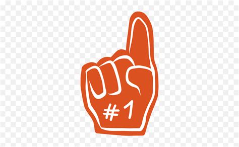 Finger Hand Number One Gesture Badge Sticker Ad Ad Number One Hand