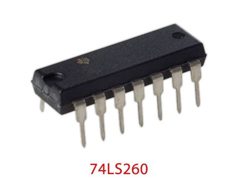 74ls260 Dual 5 Input Nor Gate Datasheet Hub