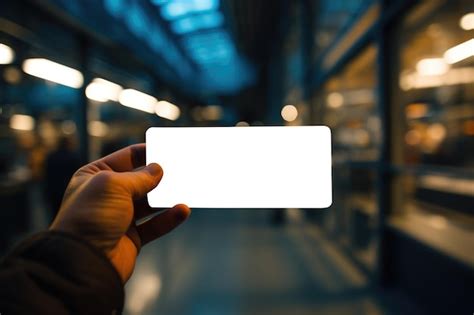 Premium Ai Image Hand Holding Boarding Pass Ai Generated