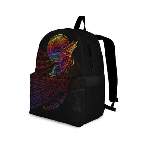 American Samoa Backpack Butterfly Polynesian Style