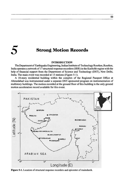 Pdf Strong Motion Records