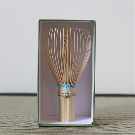 White Bamboo Whisk Aqua Blue Thread Shirotake Takayama Chasen For Matc
