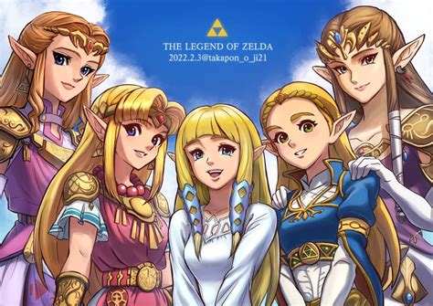 Princess Zelda The Legend Of Zelda And More Drawn By Takapon O Ji Danbooru