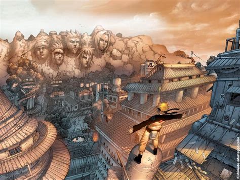Konoha Village Wallpapers Wallpaper Cave
