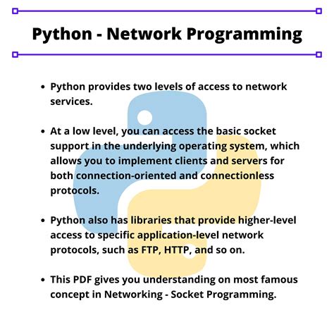 Python Network Programming Pdf