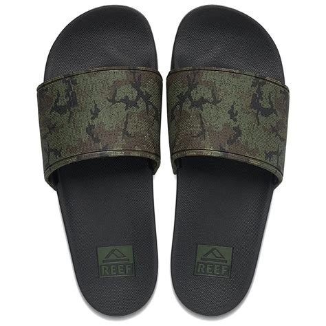 Reef Cushion Slides Green Dressinn