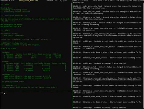 Bug Arbitrage Windows · Issue 1670 · Hummingbothummingbot · Github