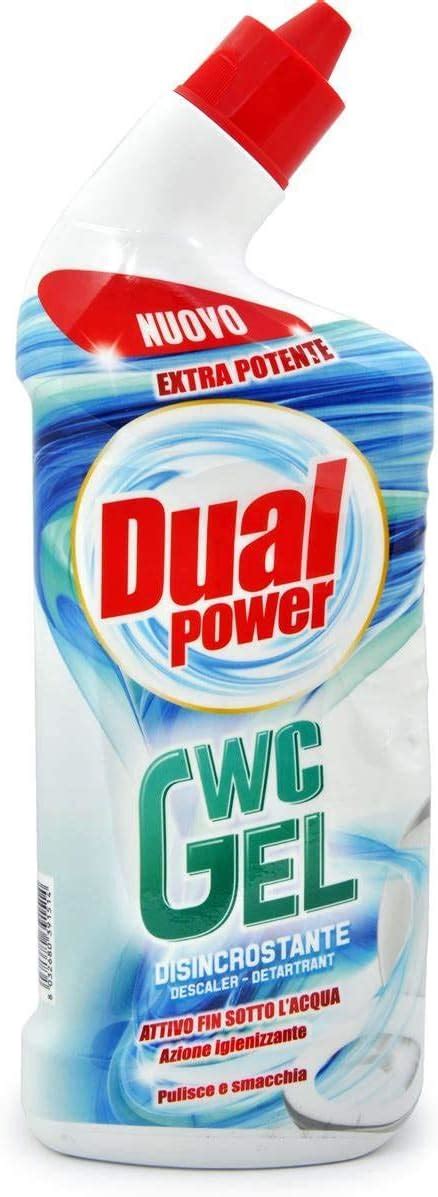 Dual Power Wc Gel Disincrostante 750ml Amazon It Salute E Cura Della Persona