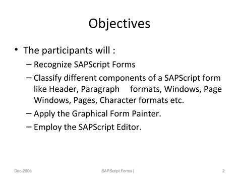 Chapter 02 Sap Script Forms Ppt