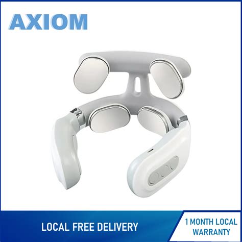 Smart Neck Massager With Heat 4 Zones 4 Modes 16 Levels Cordless Usb Rechargeable Massager