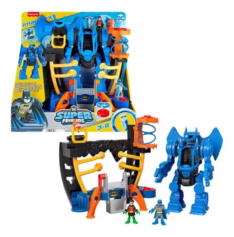 Imaginext Dc Super Friends Centro Comando Robótico De Batman Envío Gratis
