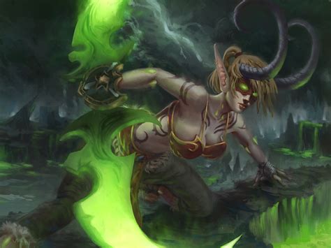 Sexy Wow Fan Art Wallpaper