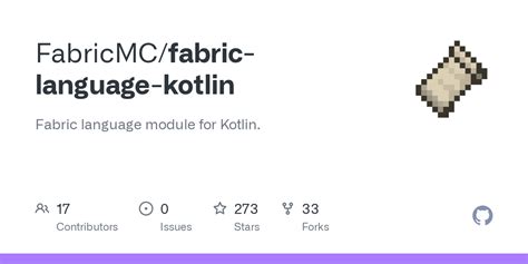 Issues · Fabricmcfabric Language Kotlin · Github
