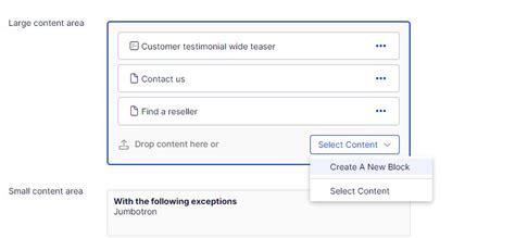 automatically have optimizely content created in the correct place