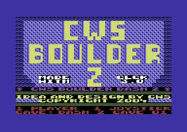 CSDb CWS Boulder Dash 2 By CWS 2004