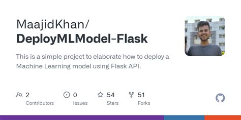 Github Maajidkhandeploymlmodel Flask This Is A Simple Project To