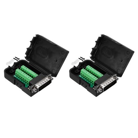 VGA Connector Pin Row Male Solderless Serial Port Terminal Breakout Pack Of With Nuts