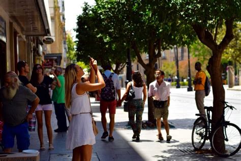 Free Picture City Sunny People Crowd Urban Street Walking
