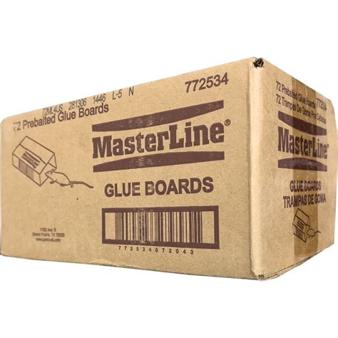 Masterline Glueboards Deliver Reliable High Performance Trap