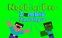 Noob Vs Pro Zombi Apocalypse Arcade Game Play Online At Simple Game
