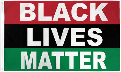 Pan African Black Lives Matter Flag 3x5ft Poly Africa