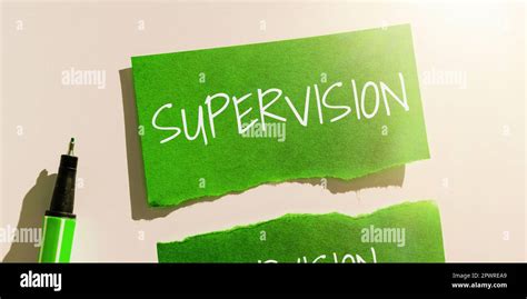 Conceptual Display Supervision Business Idea Monitoring And Coordinating The Plant Operations