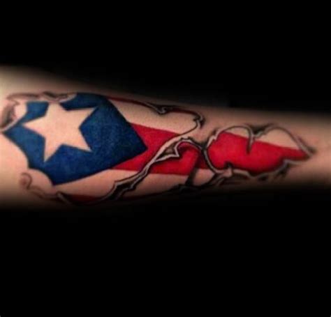 50 Cool Puerto Rican Flag Tattoo Ideas For Men