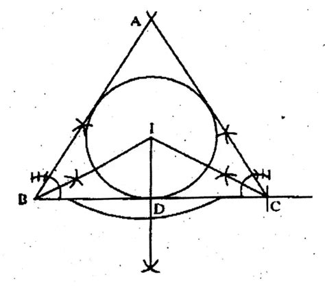 WBBSE Solutions For Class Maths Chapter Construction Of Circumcircle And Incircle Of A