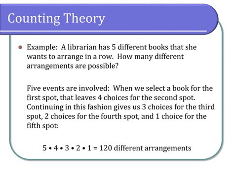 11 6 Counting Theory Ppt