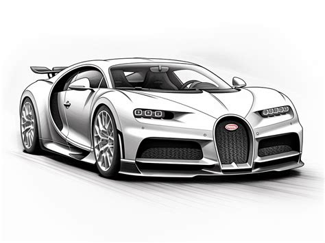 Coloring Pages Of Bugatti Divo