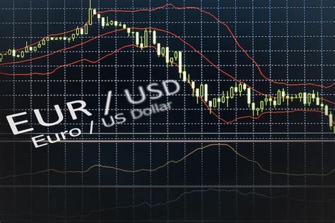 주식 시장 투자 거래의 캔들 스틱 그래프 차트 프리미엄 사진
