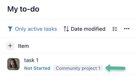 My To Do View Showing Projects Associated With Assigned Tasks Wrike Help Center