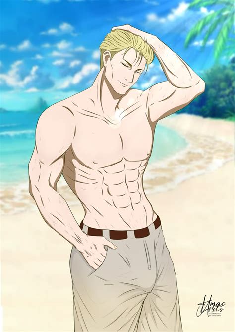 Nanami Kento Nanami Shirtless Anime Boys Handsome Anime Guys