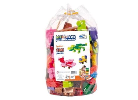 Kit Blocos De Montar Com Peças em Promoção é no Buscapé