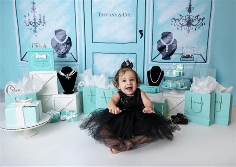 Breakfast At Tiffanys 1 Year Photo Birthday Photoshoot Breakfast At