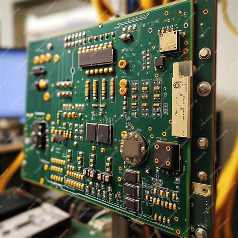 a visual of pcb prototyping with a breadboard or prototype board used