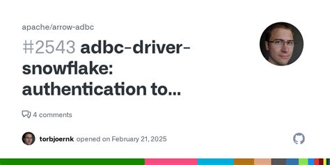 Adbc Driver Snowflake Authentication To Snowflake Fails From Linux Container For Certain