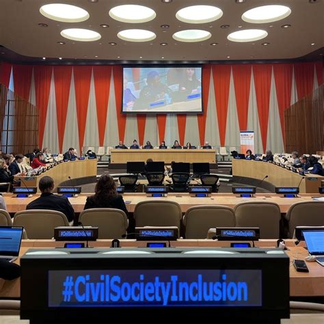 Ensuring A Voice For Civil Society At The United Nations On Countering