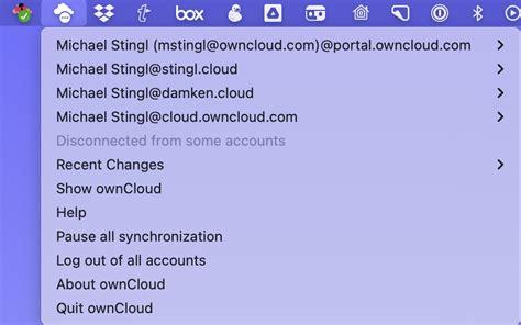 [macos] structure menu with horizontal lines · issue 10170 · owncloud