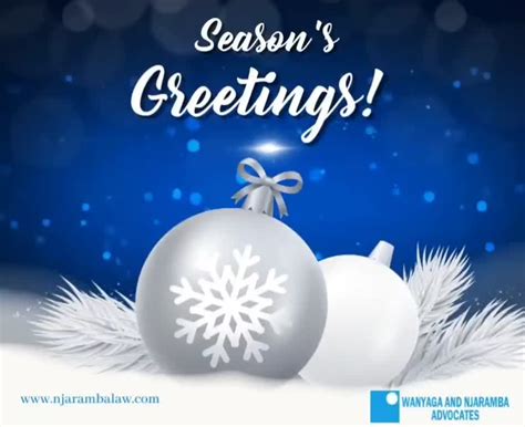 Wanyaga And Njaramba Advocates On Linkedin May This Season Bring You And Your Loved Ones Joy And
