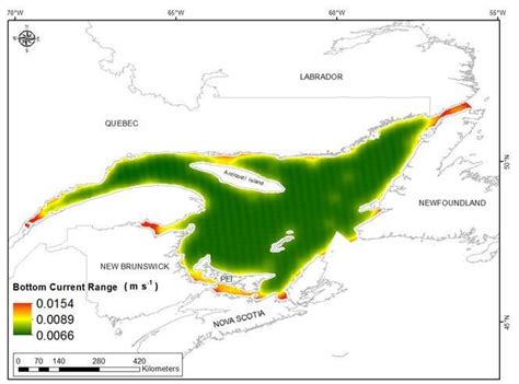 Prediction Standard Error Surface Of Bottom Current Range M S 1