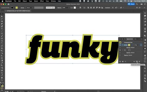 How To Add Multiple Strokes In Illustrator CC Design With Dale