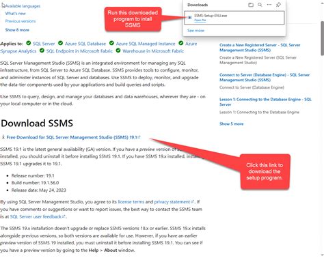 How To Install SQL Server Management Studio And Azure Data Studio