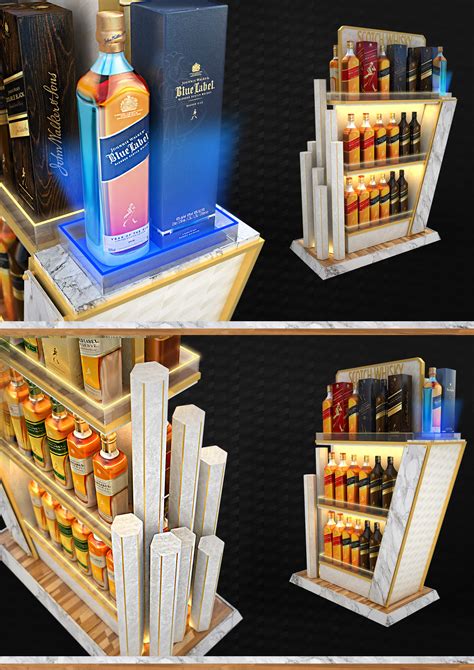 Illuminated Bottle Display Mrl Promotions