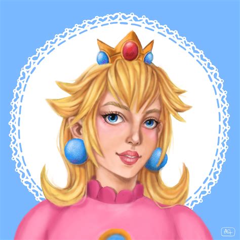Princess Peach Fanart By Simplyannie69 On Deviantart