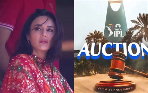 Crowd Mesmerised With PBKS' Owner Preity Zinta's Glamour At IPL 2025 Mega Auction | cricket.one ...