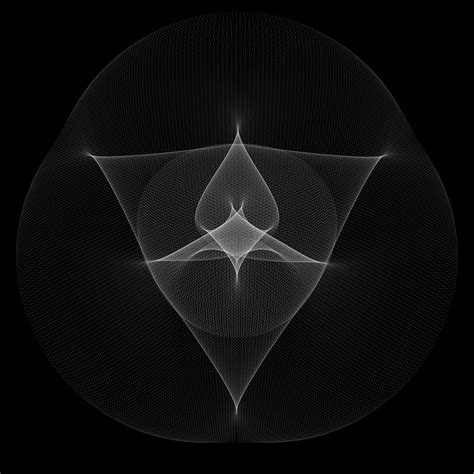 Genuary 8 Single Curve Only R Generative