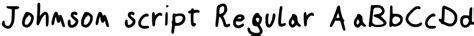Johnson Script Font Download Free For Desktop Webfont