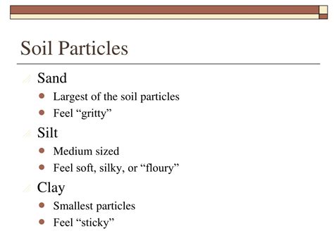 PPT Soil Types And Textures PowerPoint Presentation Free Download ID 1093513