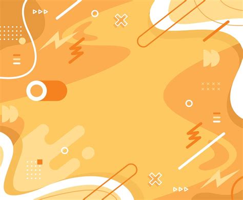 Flat Abstract Yellow Background Vector Art And Graphics